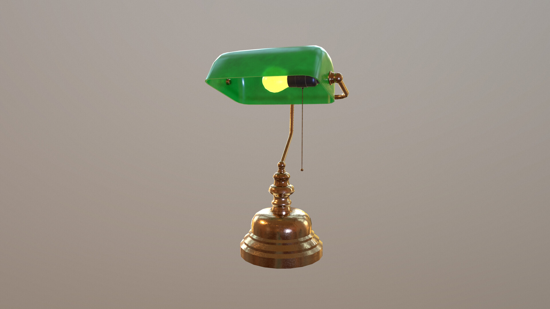 ArtStation - Bank Lamp