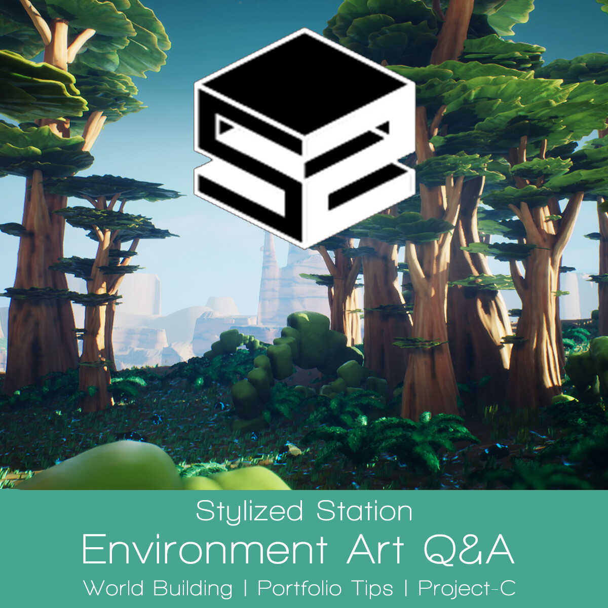 ArtStation - Stylized Station - Environment Art Q&A Interview