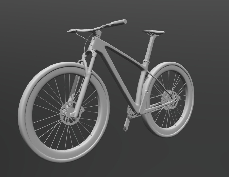 ArtStation - Mountain-Bike MTB