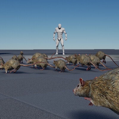 ArtStation - WIP: Rats!