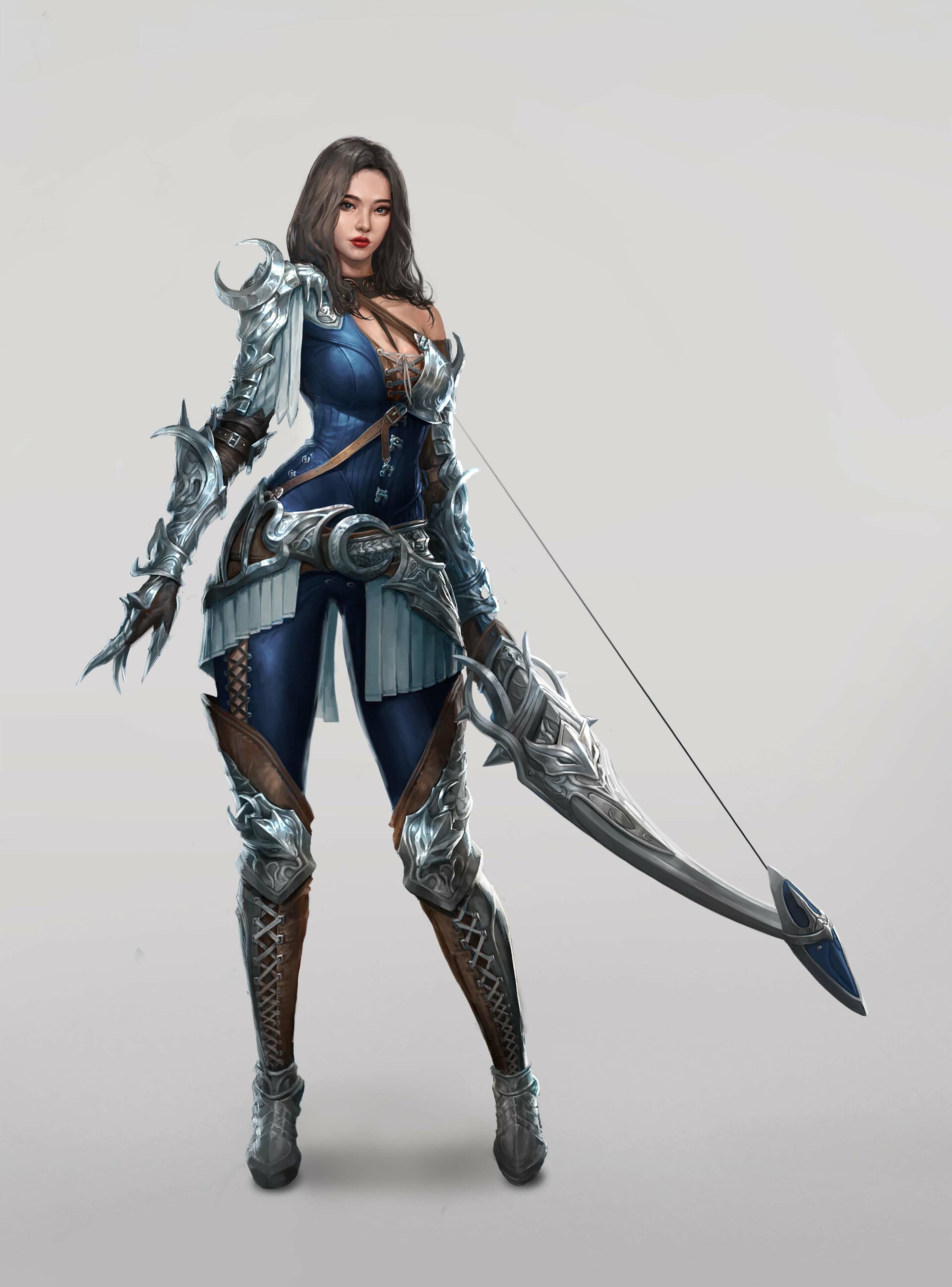 ArtStation - Blue Snake Archer