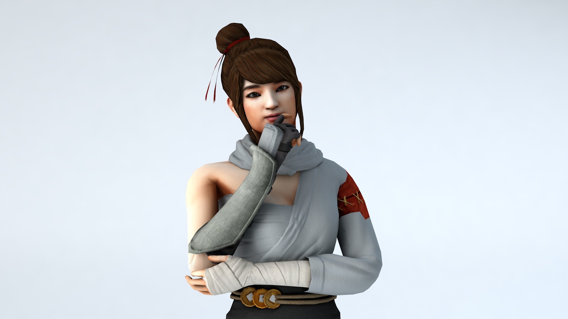 ArtStation - Female Ninja model