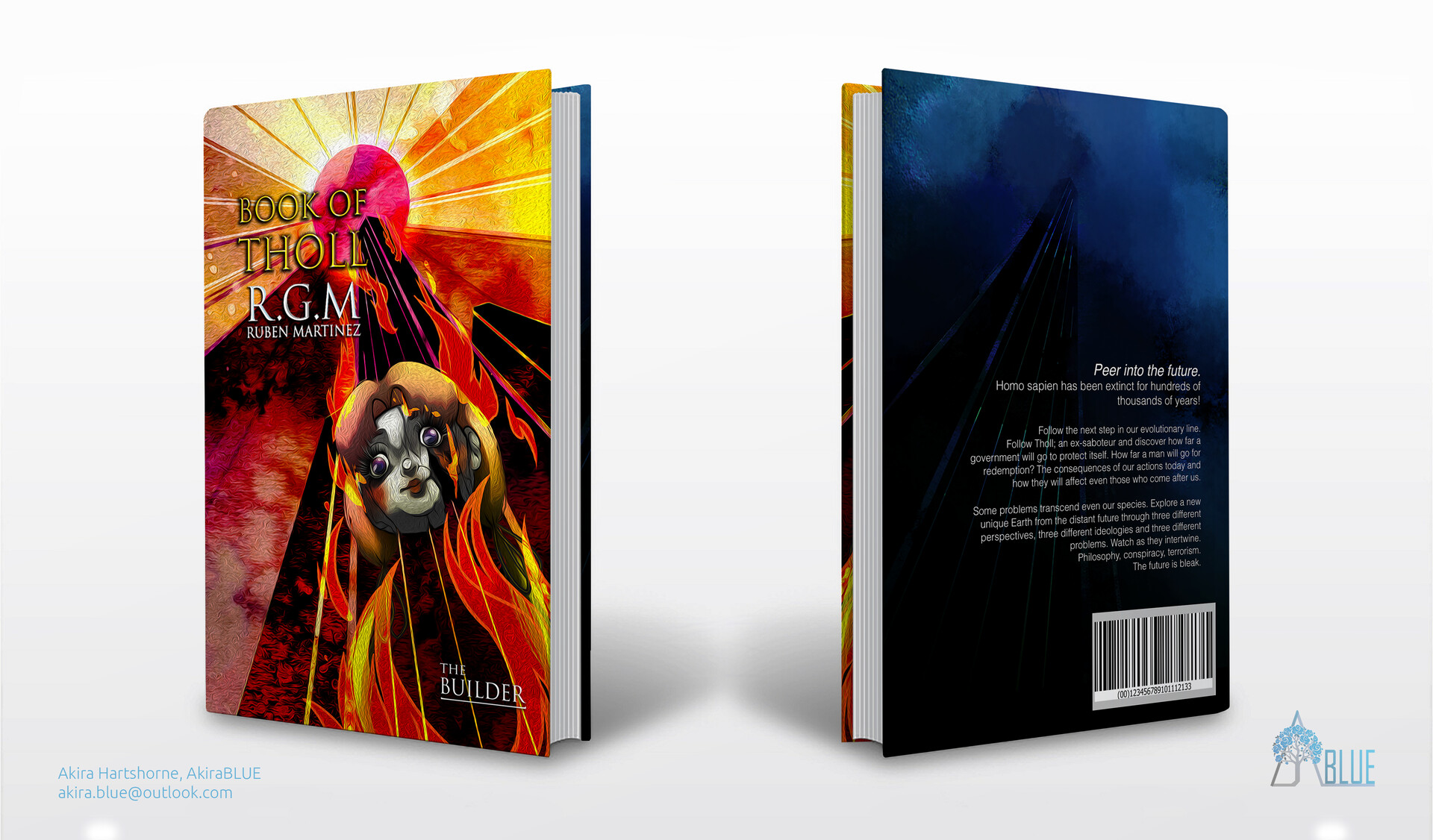 Akira Hartshorne - Book of Tholl: Cover Illustration Commission