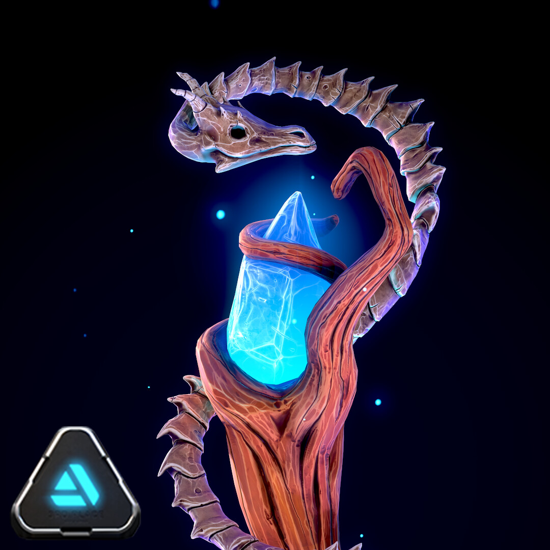 ArtStation - Merlin's Staff