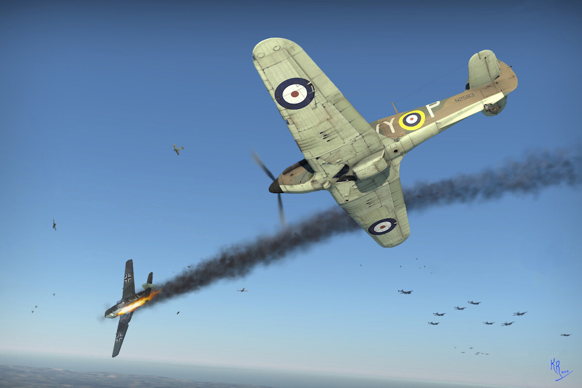 Kenny Reeves - 28 August 1940 - 85 Squadron - Brothers in Arms