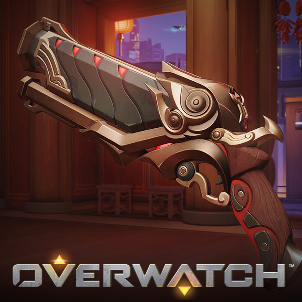 ArtStation - Lü Bu Reaper Pistols