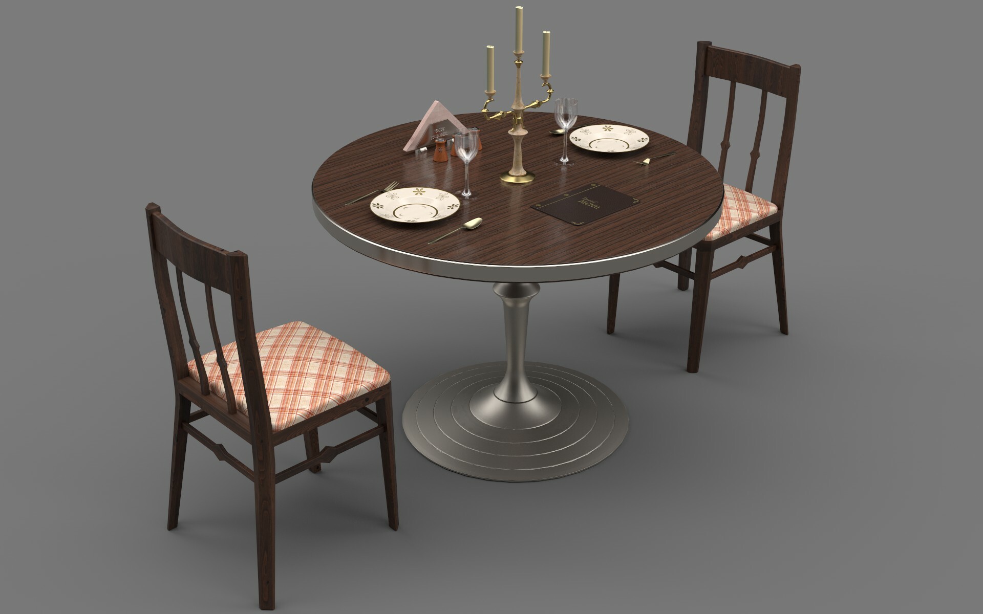 ArtStation - Circular Dinner Table