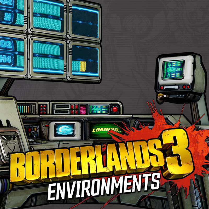 ArtStation - Borderlands 3: Console Set