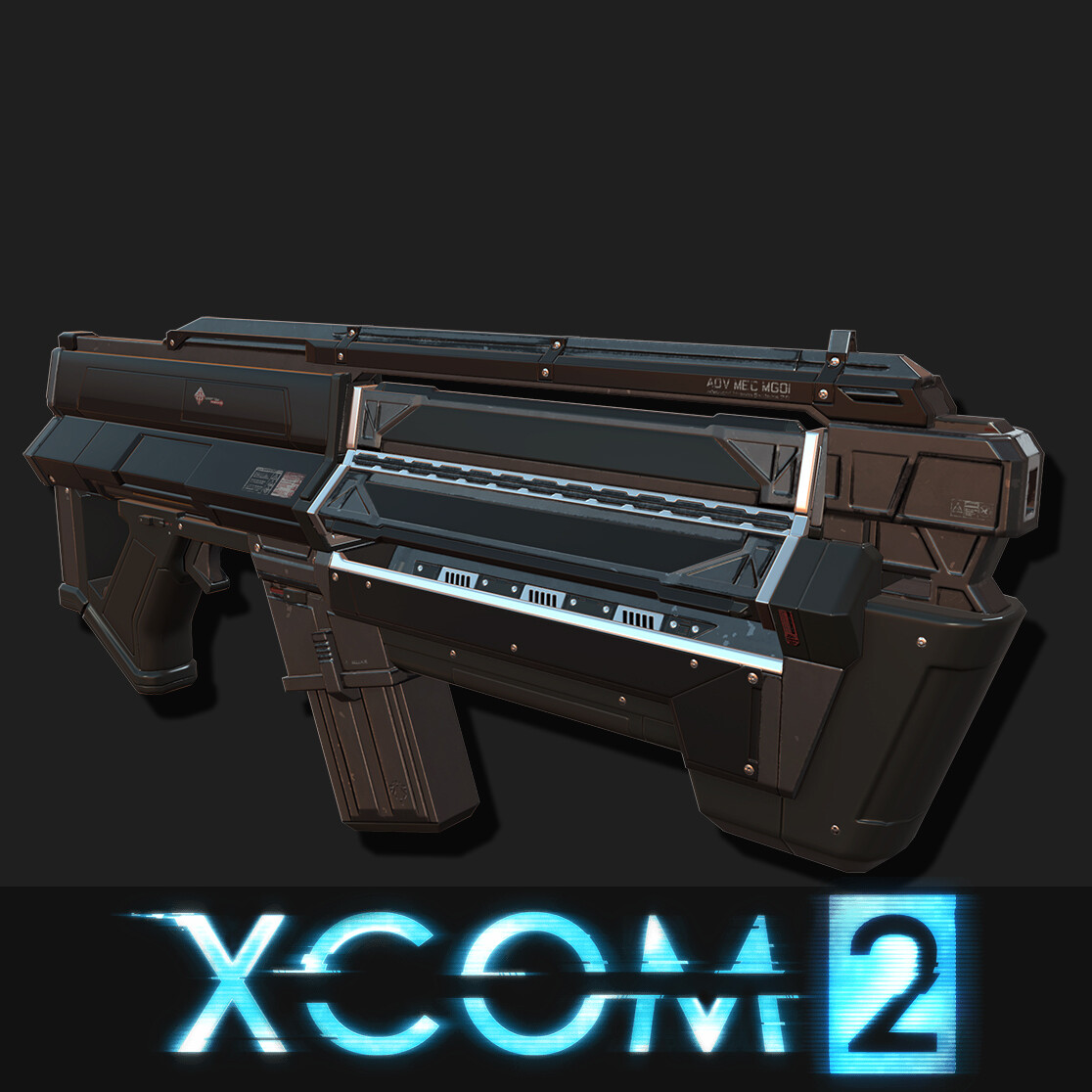 ArtStation - Advent MEC Rifle - XCOM2