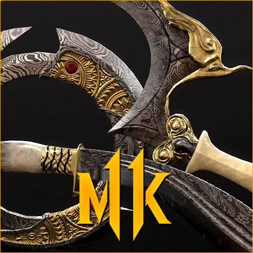 ArtStation - Mortal Kombat 11 Kollector Props