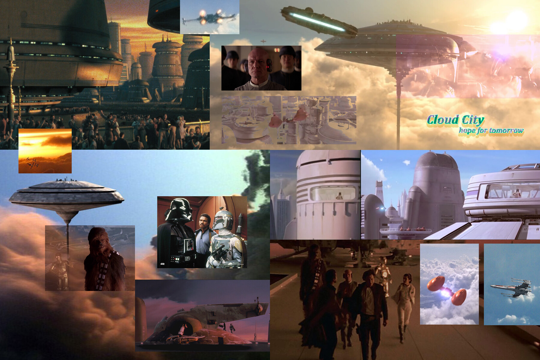 ArtStation - Cloud City - hope for tomorrow