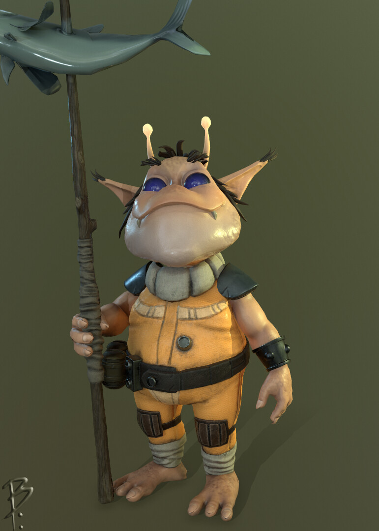 ArtStation - My Little Alien