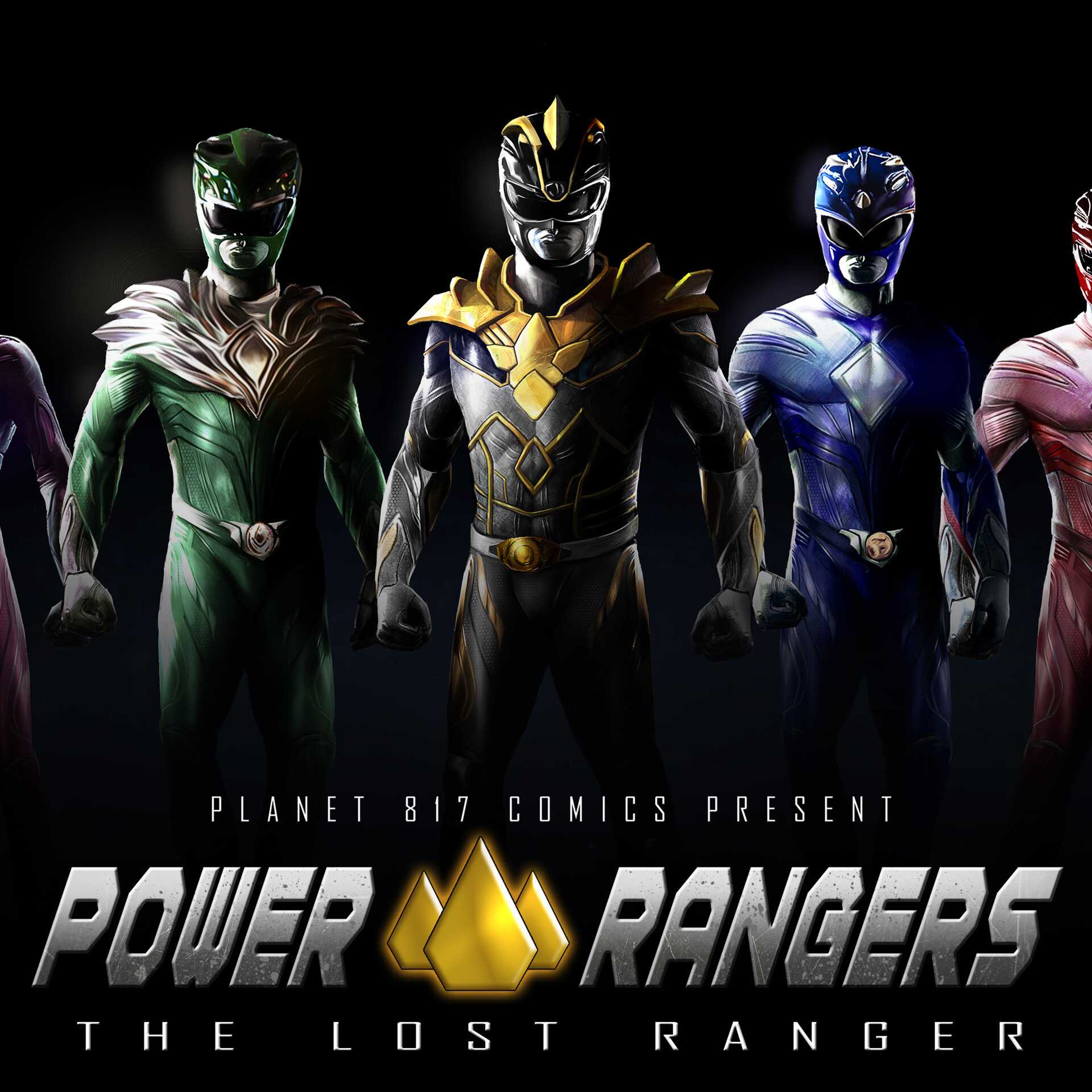 ArtStation - Power Rangers : The Lost Ranger Poster