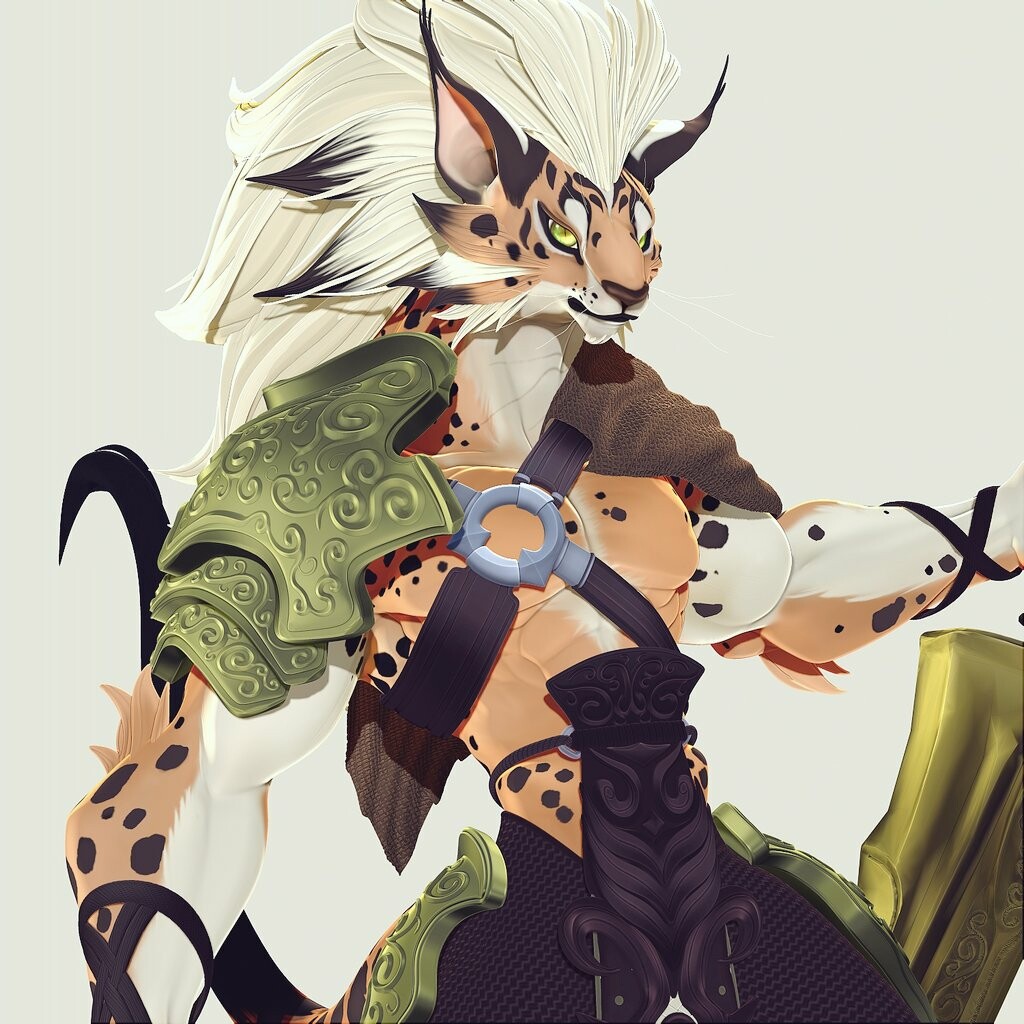 ArtStation - Liger Warrior