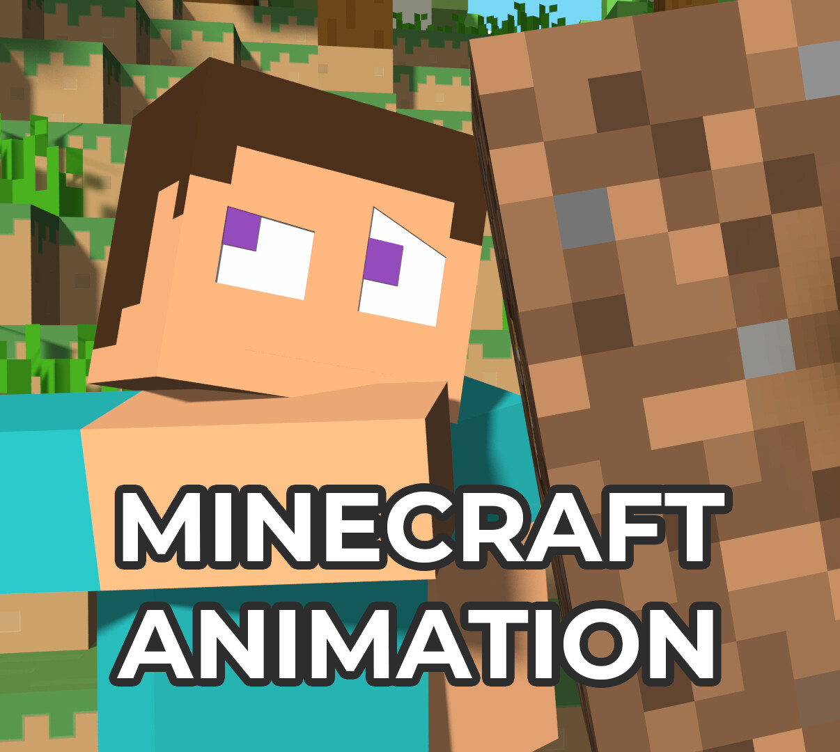 ArtStation - Magic Dirt Block (Minecraft Animation)