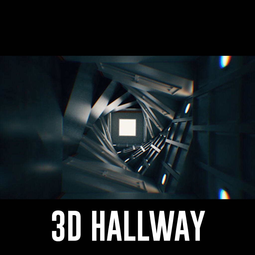 Alejandro Alva - 3D Hallway Window