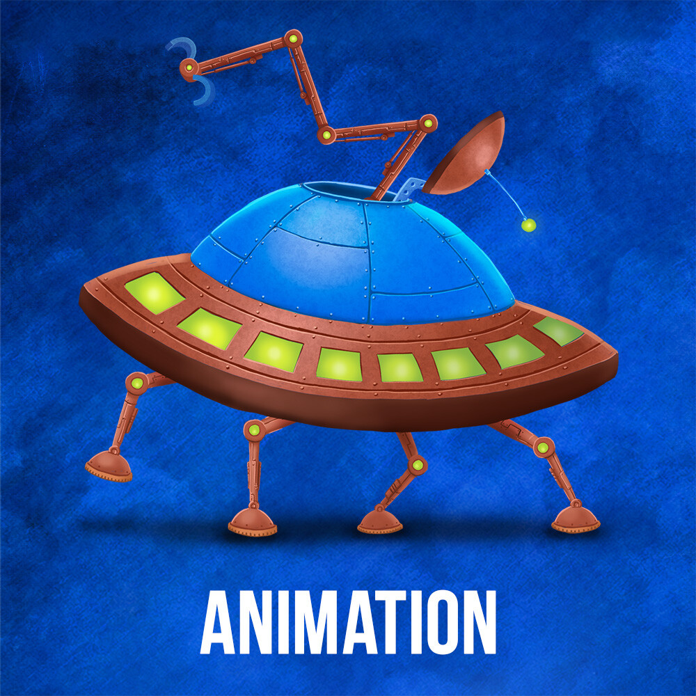 ArtStation - UFO Animation