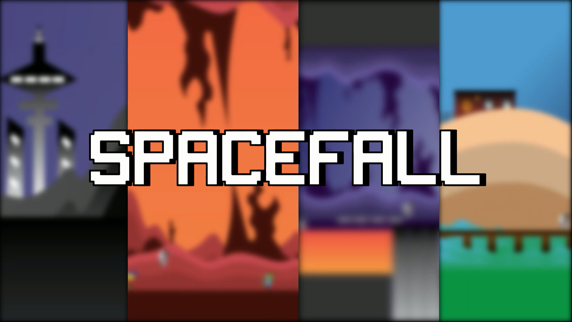 ArtStation - Spacefall 2D game & Level design