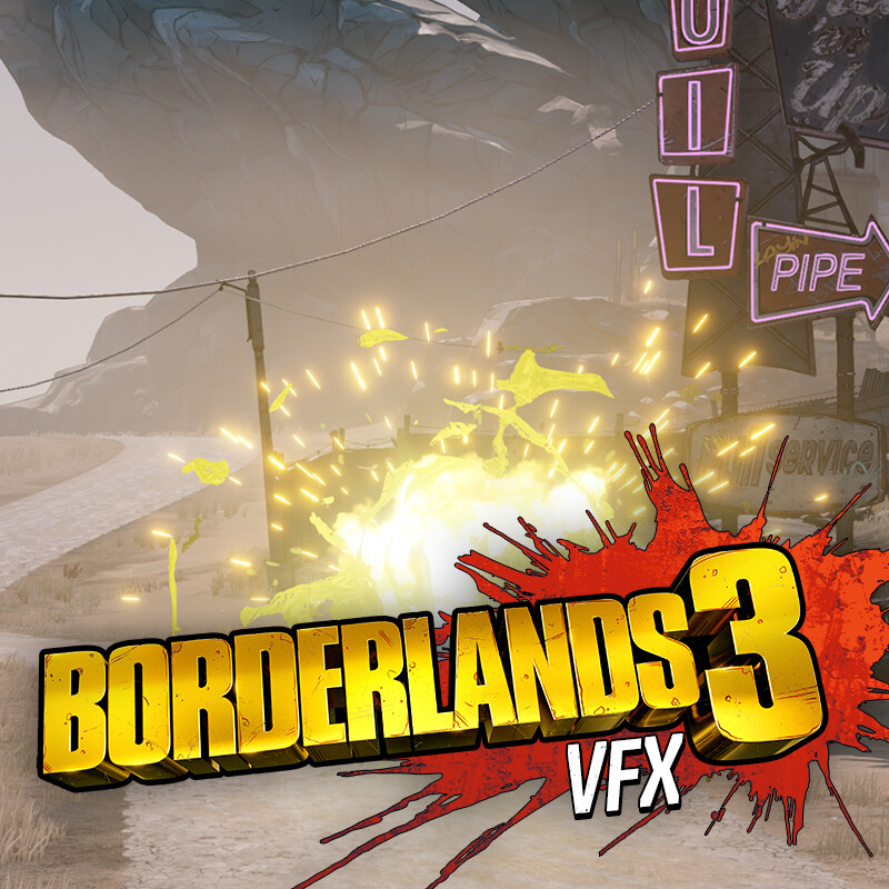 ArtStation - Borderlands 3 - Explosion Visual Effects