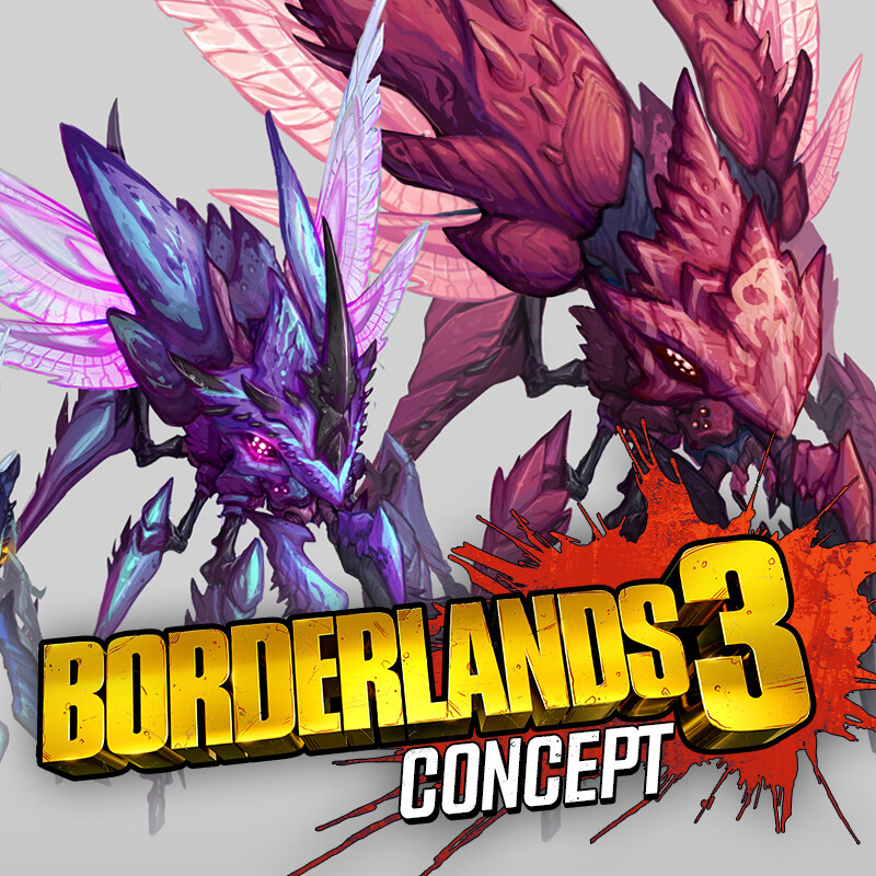 ArtStation - Borderlands 3 Varkid