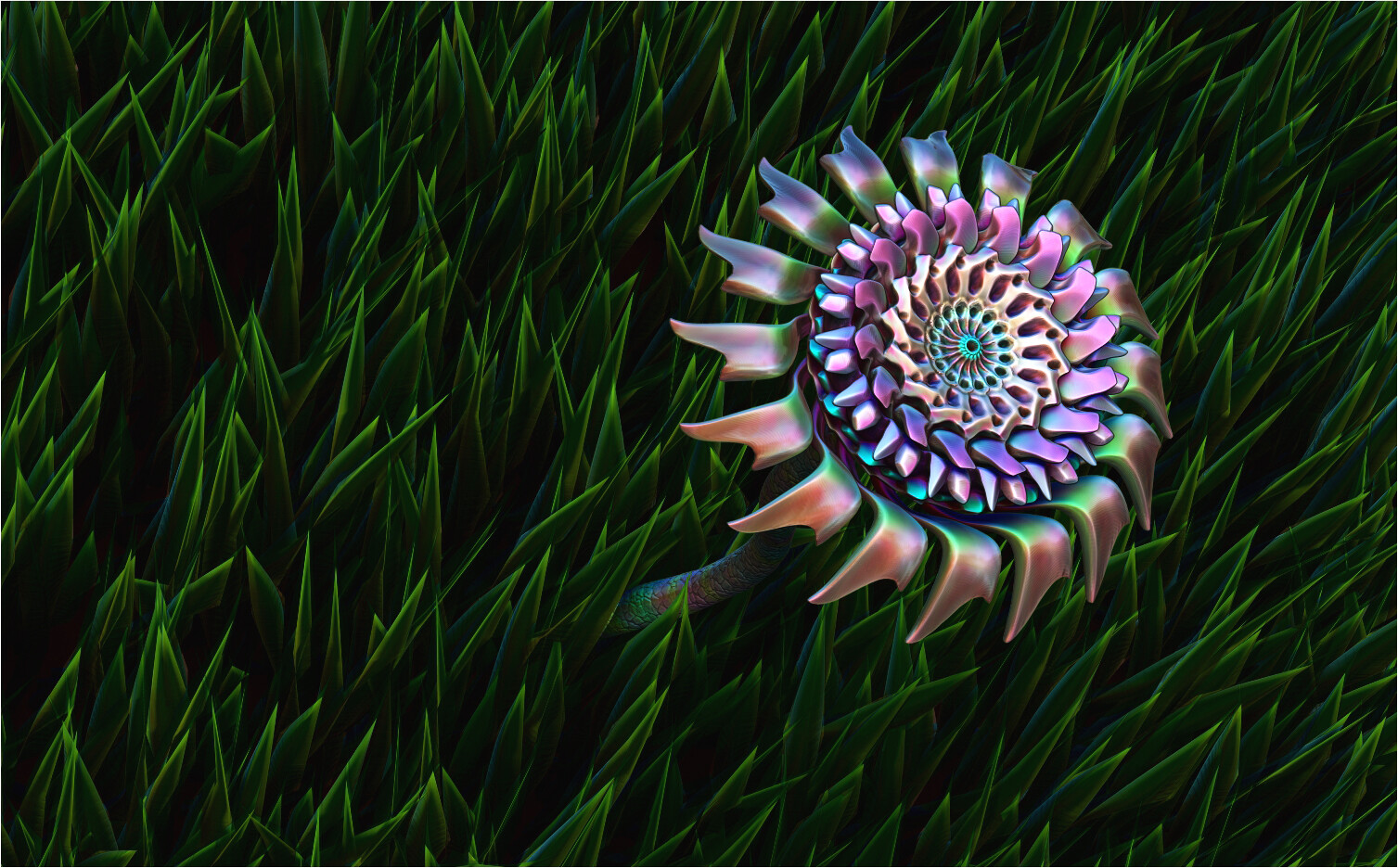 ArtStation - Acid Flower