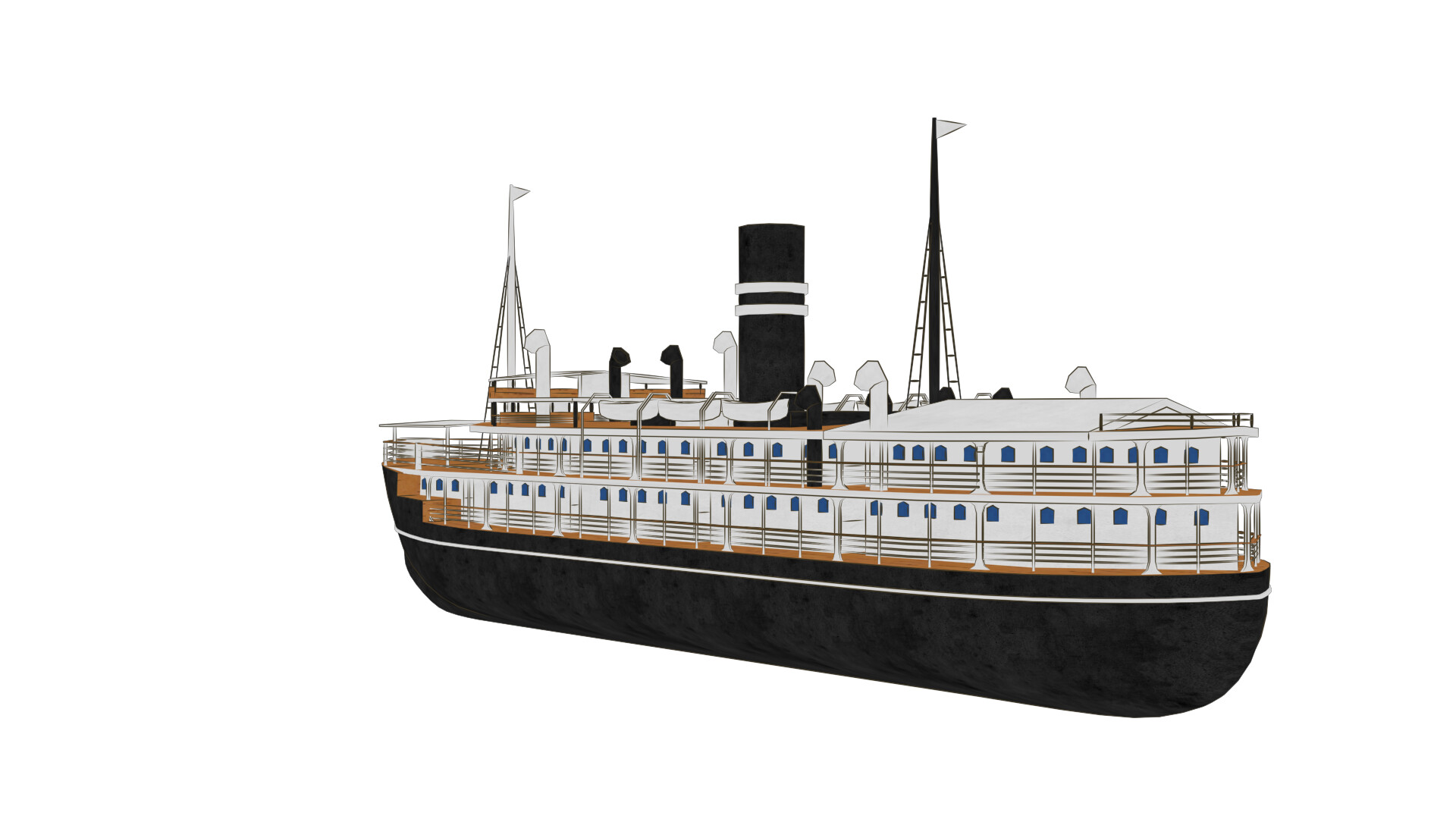 ArtStation - Steam ship