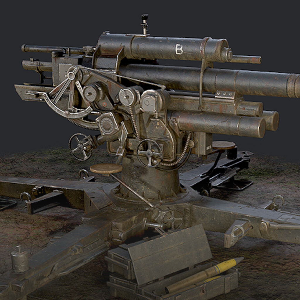 ArtStation - Flak 36