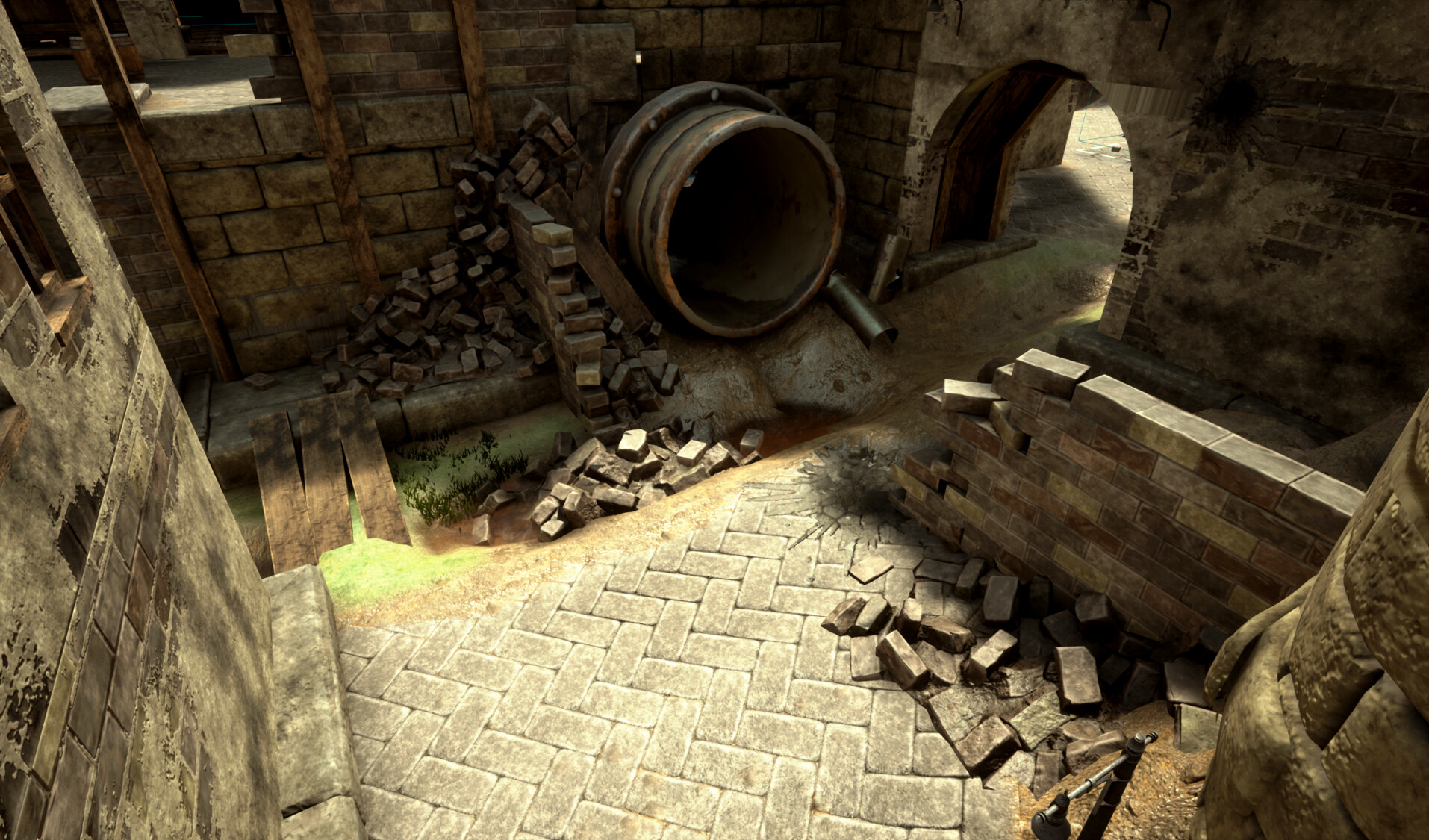 ArtStation - Piles of rubble and debris