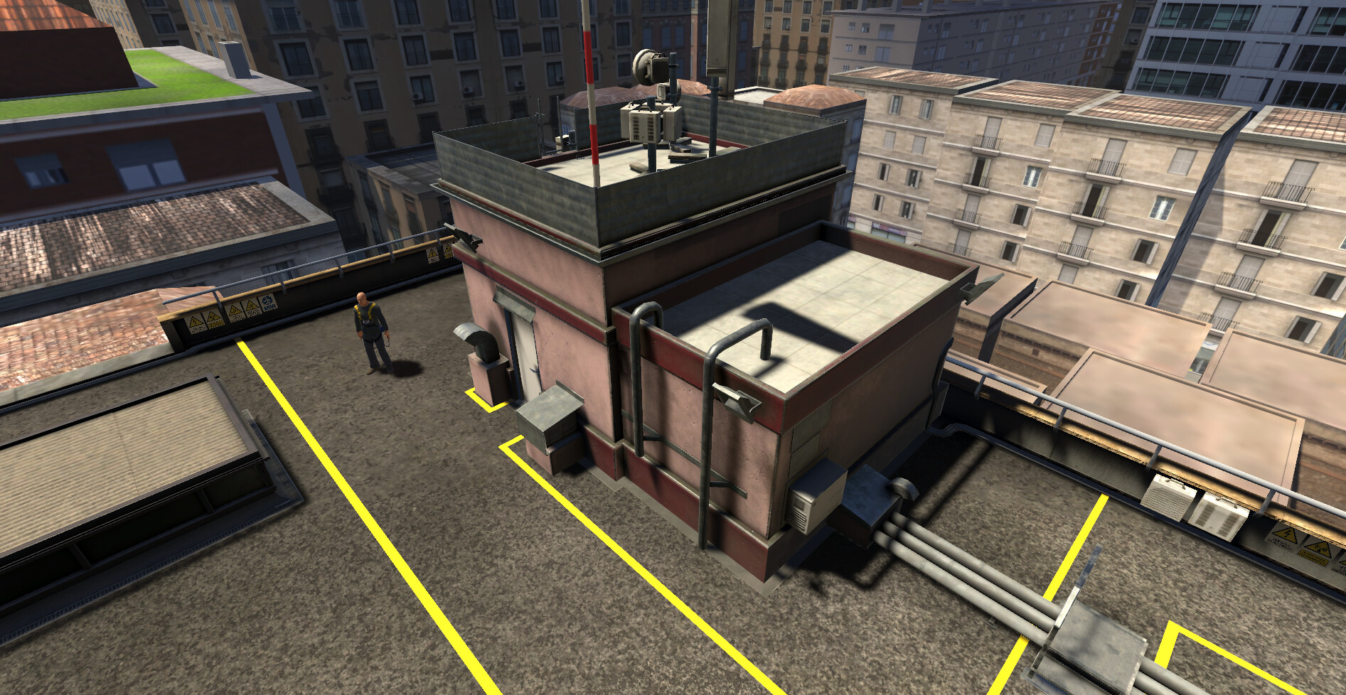 ArtStation - Rooftop Upkeep Vr