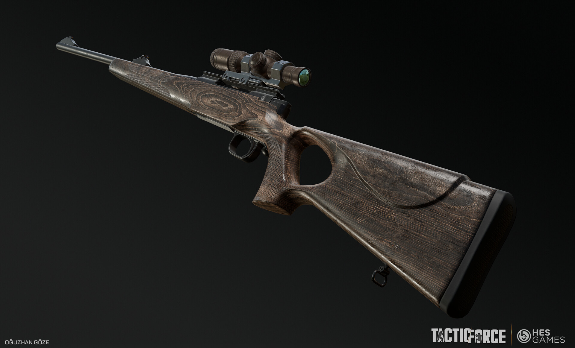 ArtStation - Mauser M12 Sniper Rifle