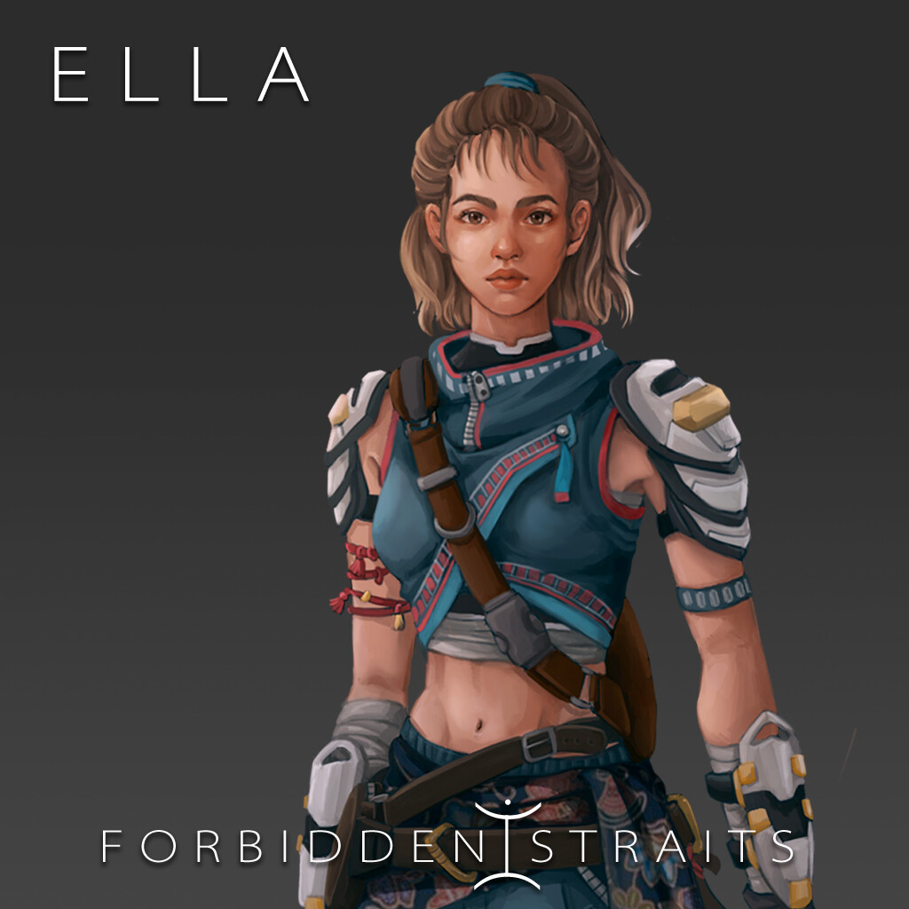ArtStation - Forbidden Straits: Ella