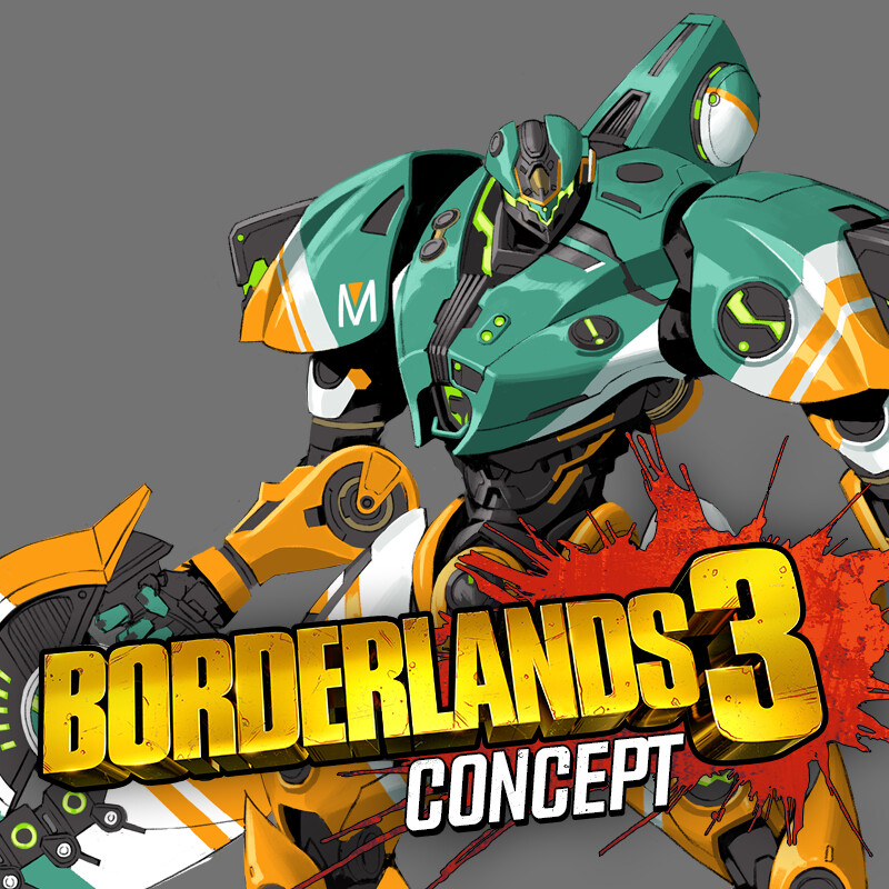 ArtStation - Maliwan Mech