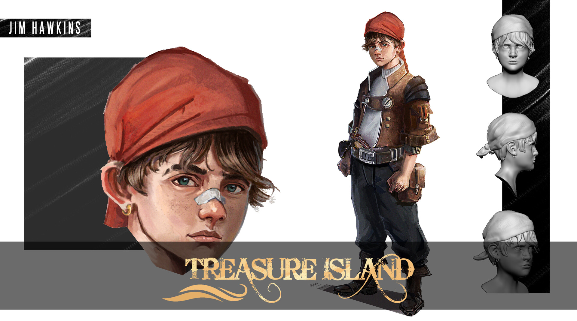 ArtStation - TREASURE ISLAND - Character Design