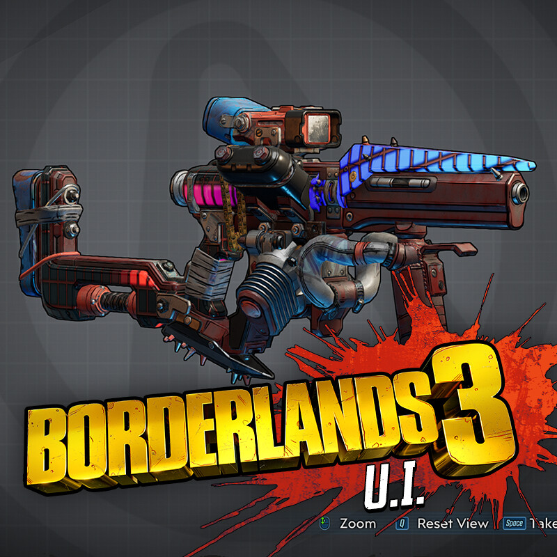 ArtStation - Borderlands 3 Item Inspect Concepts