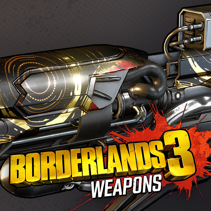 ArtStation - Borderlands 3: Atlas Assault Rifle