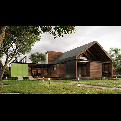 ArtStation - Growing House (2015)