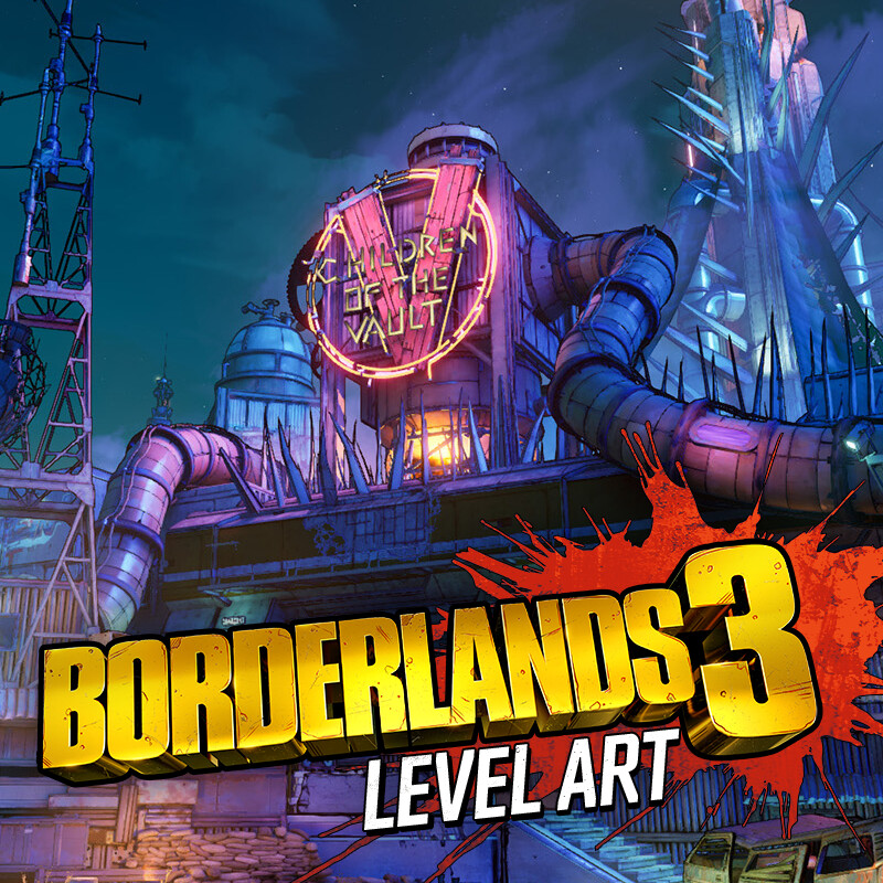 ArtStation - Borderlands 3 Level Desert Vault