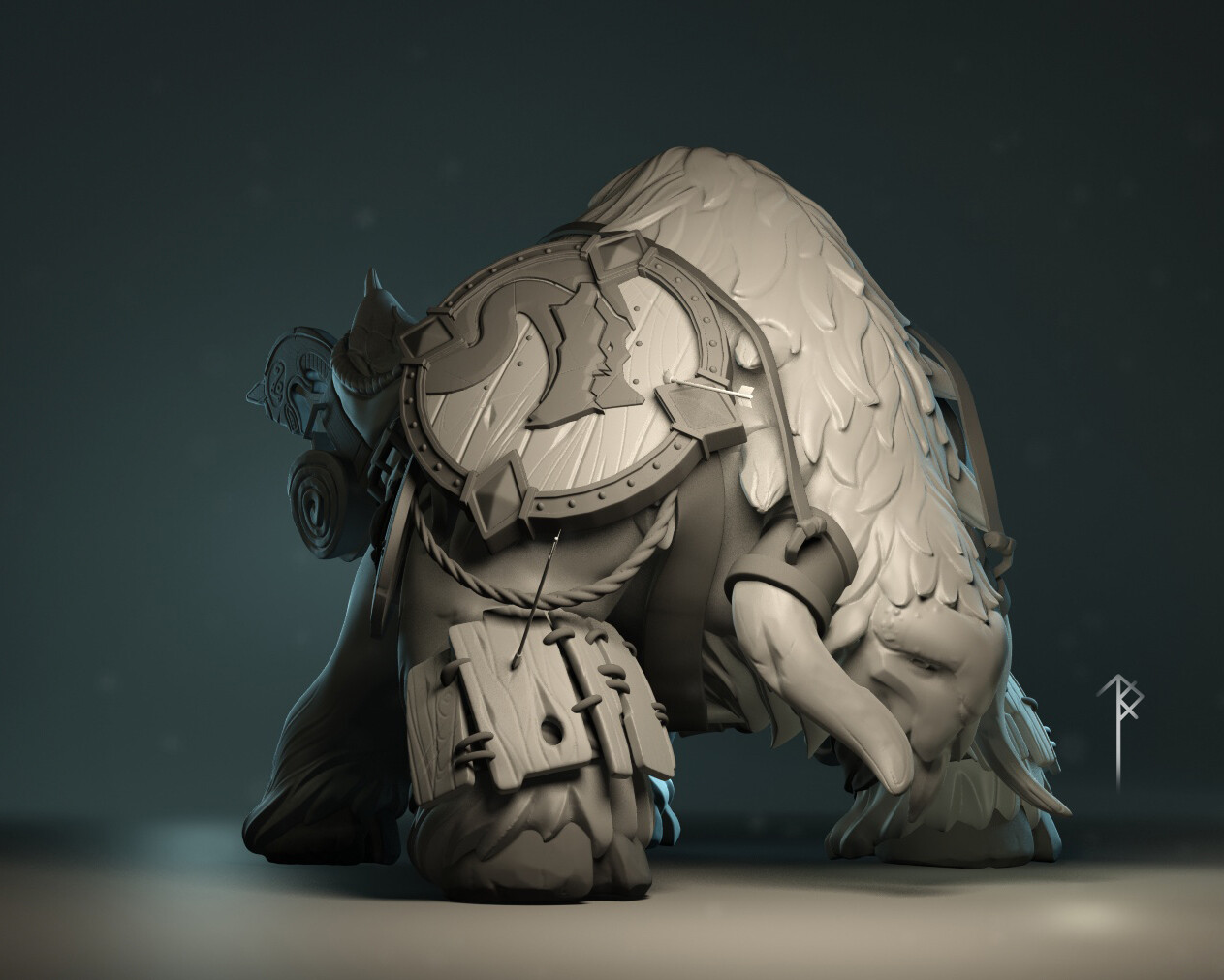 ArtStation - Yeti Mount