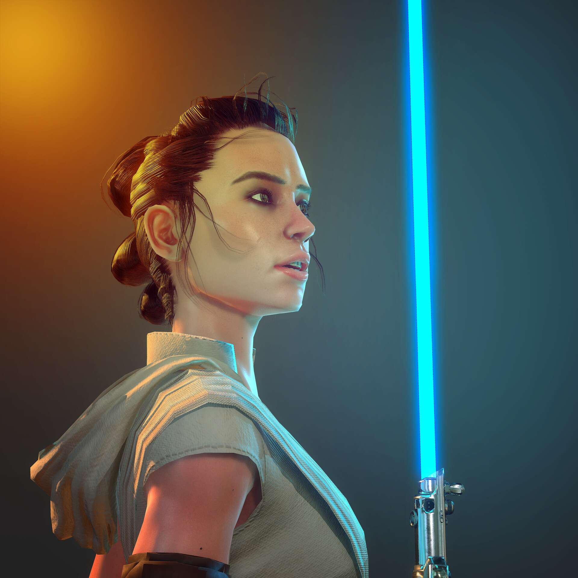 ArtStation - Rey - Star Wars