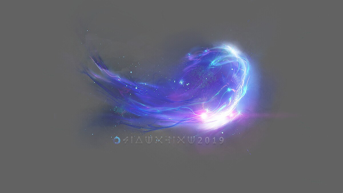 ArtStation - VFXSketch - Galaxy Energy