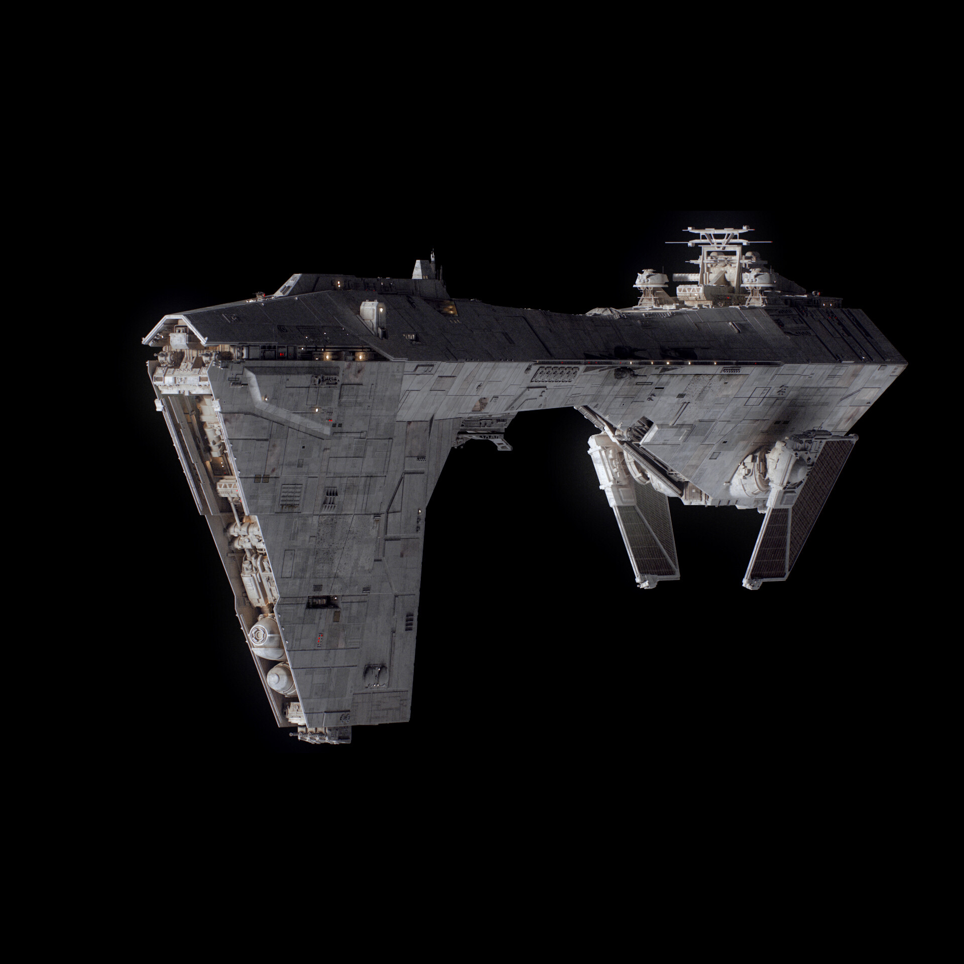 ArtStation - Imperial Nebulon (Rendering - Hangar Modeling)