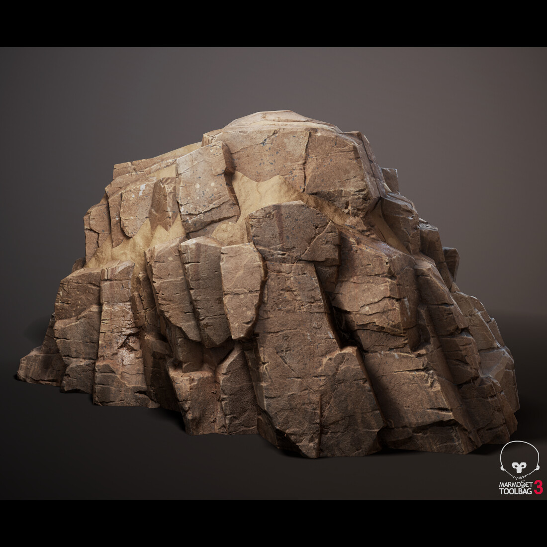 ArtStation - Rock prop