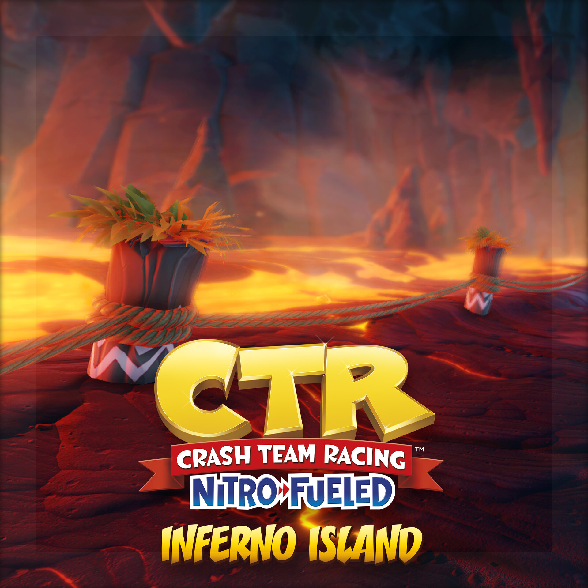 ArtStation - Crash Team Racing Nitro Fueled "Inferno Island"