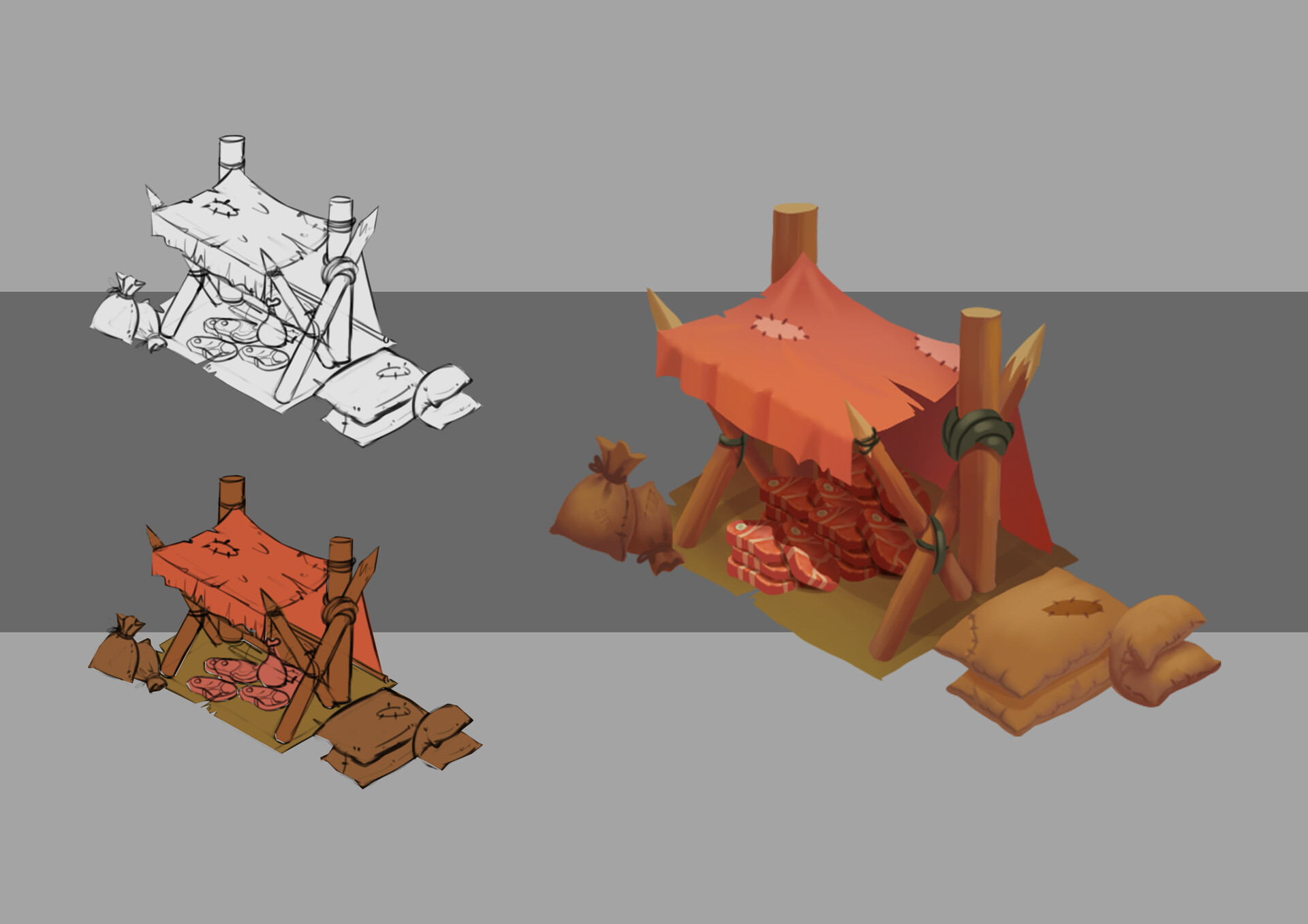 ArtStation - Isometric Props
