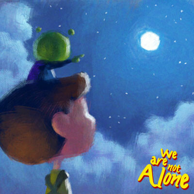 ArtStation - We are not Alone - Concept Art