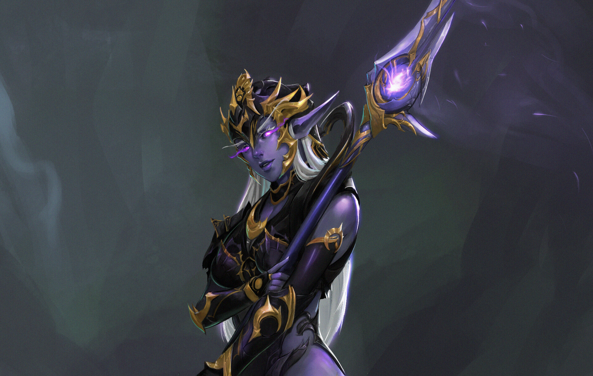 ArtStation - Battle Mage Elf