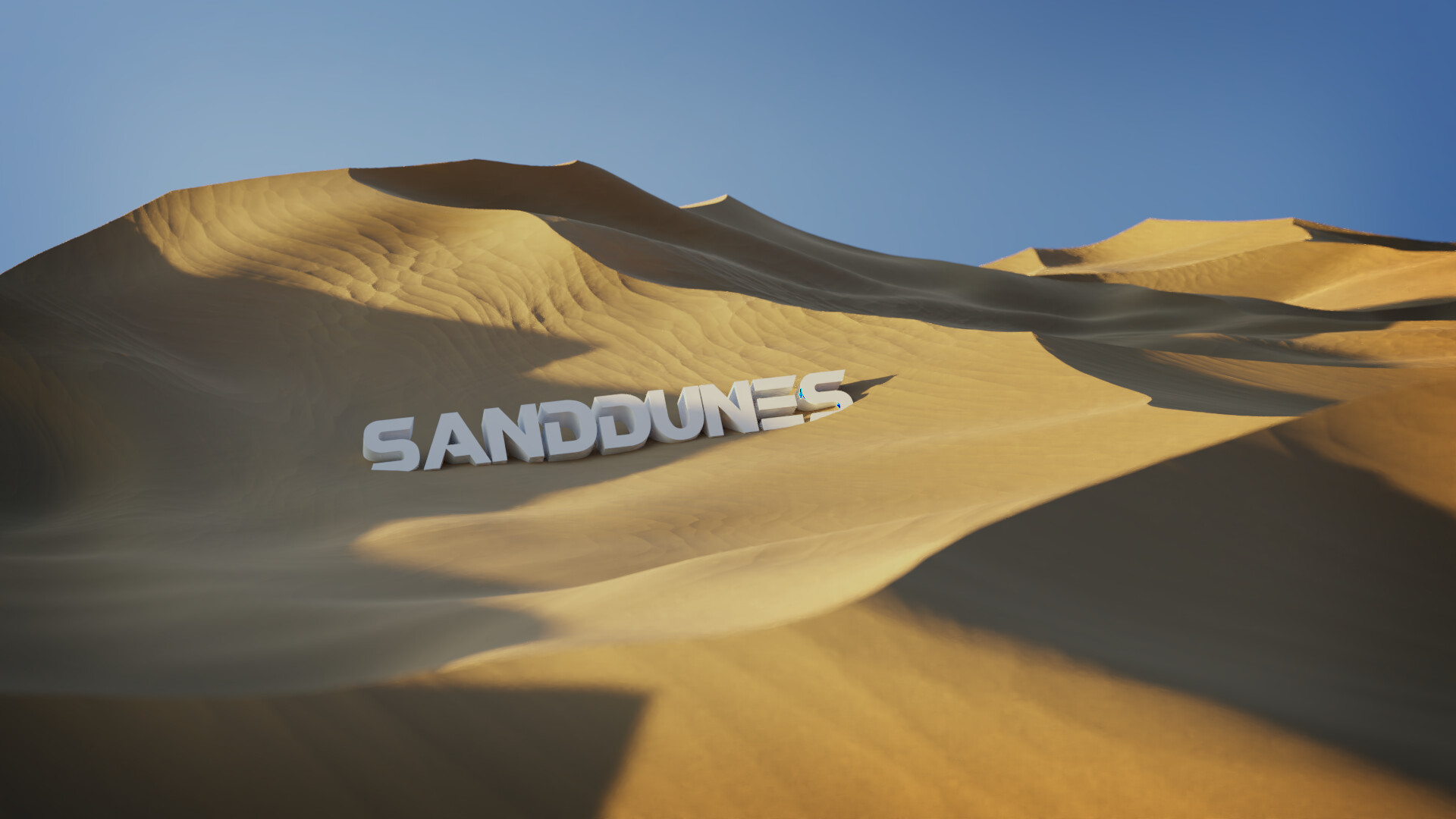ArtStation - Procedural Sand Dunes Using Blender