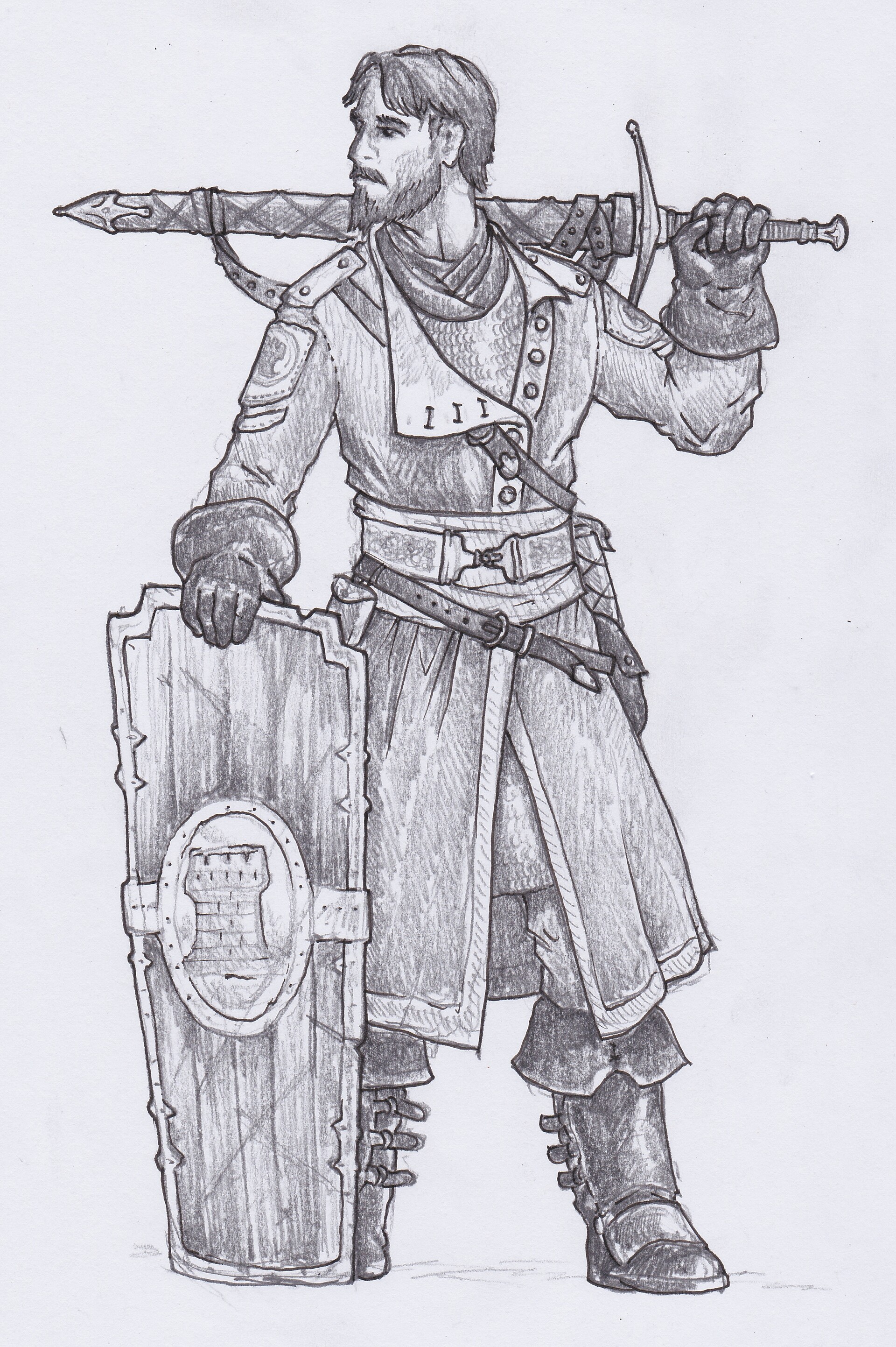 ArtStation - Militia Fighter