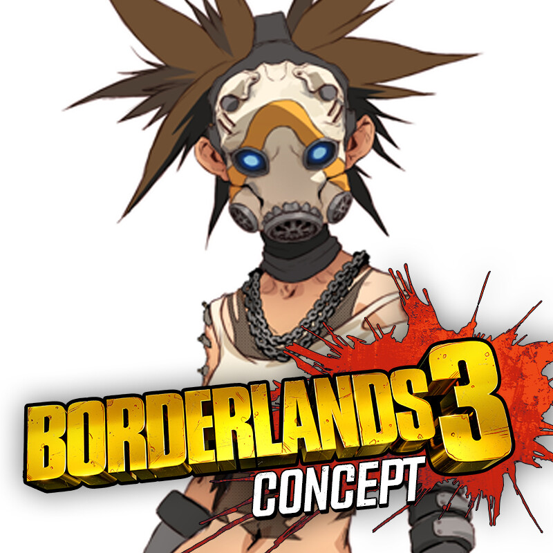 ArtStation - BORDERLANDS 3 Psycho concept art