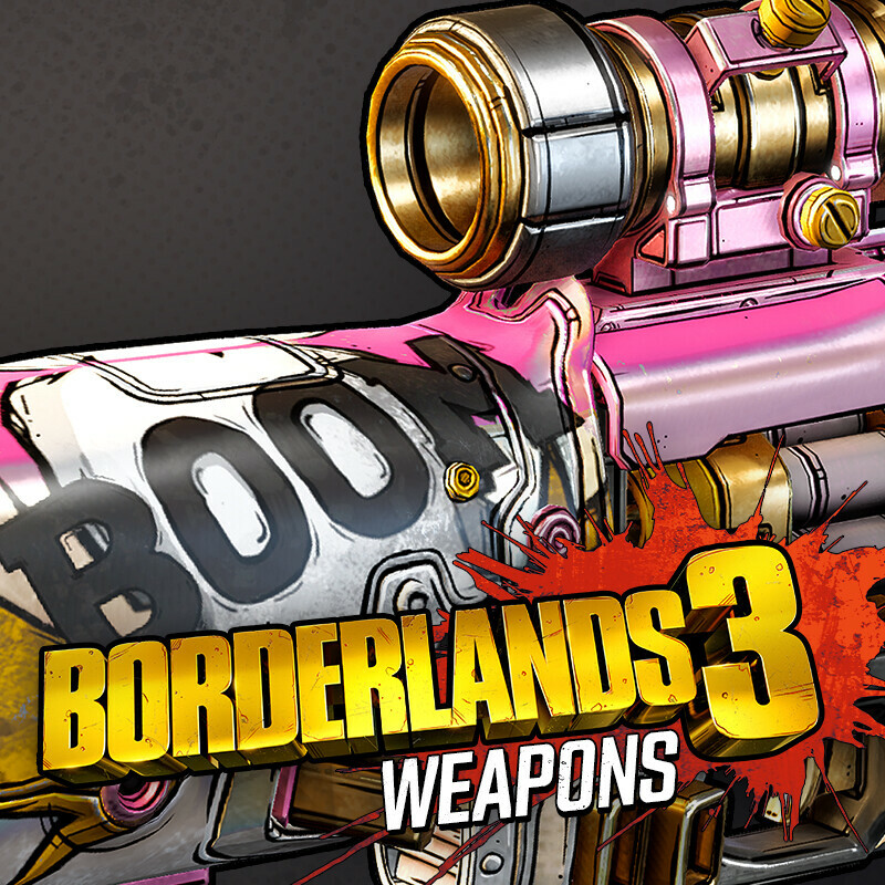 ArtStation - Borderlands 3: Torgue Pistol